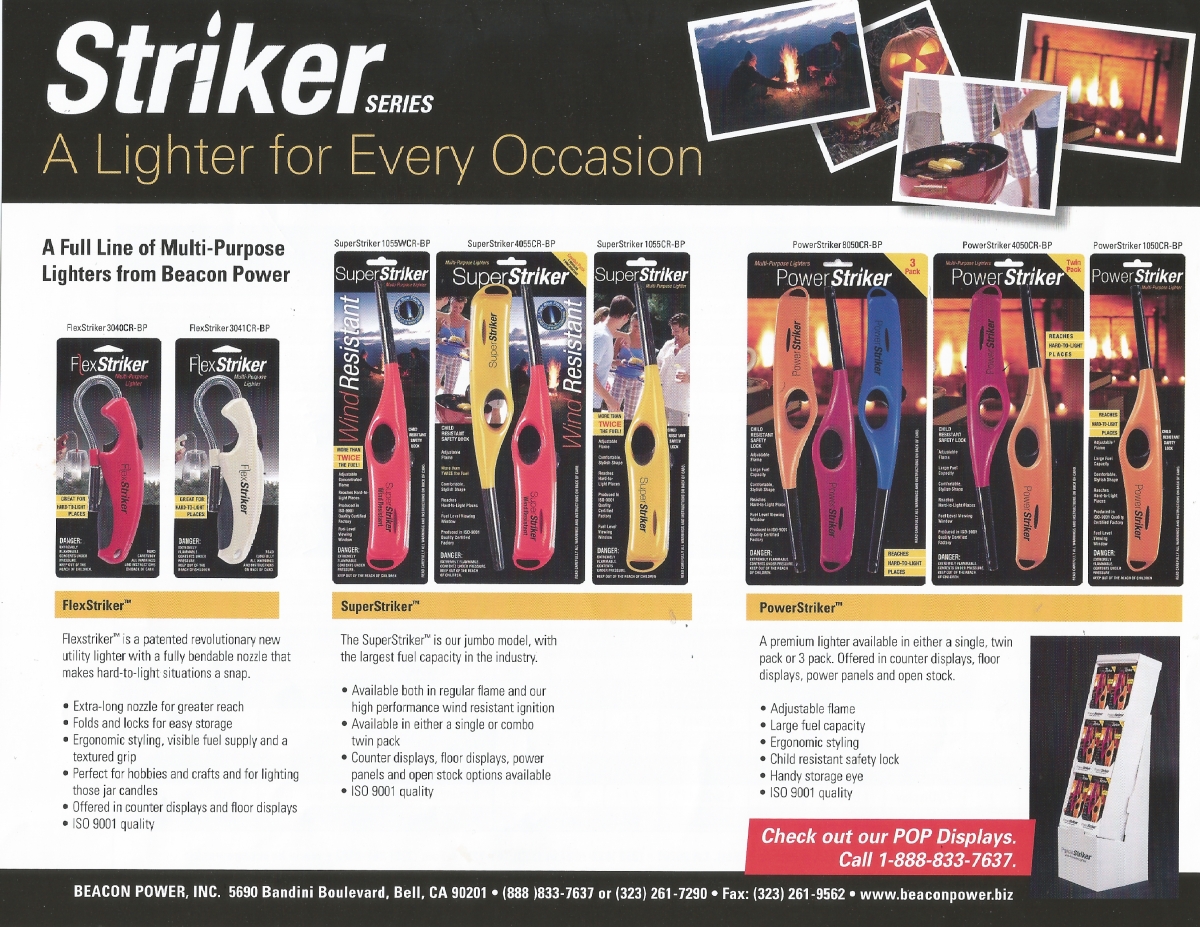 UTILITY LIGHTERS - Beacon Power